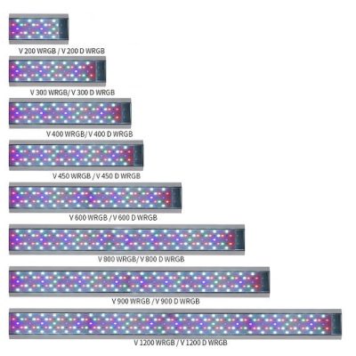 Lámpara led serie V WRGB WEEK AQUA – gambasia