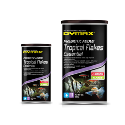 Tropical Flakes Essential – DYMAX – gambasia